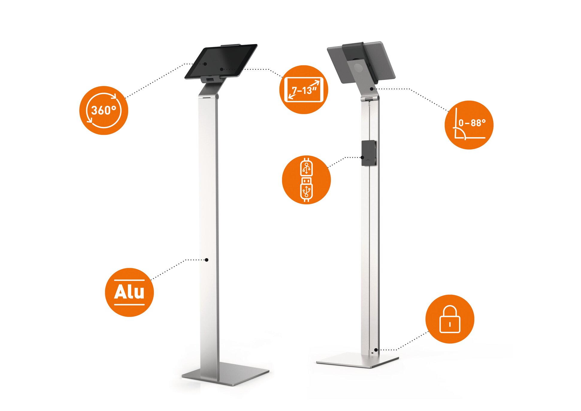Pedestales universales para tablet - Innovacut